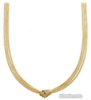 Knots Turn Antique Chains into Modern Jewelry Styles – Kovels