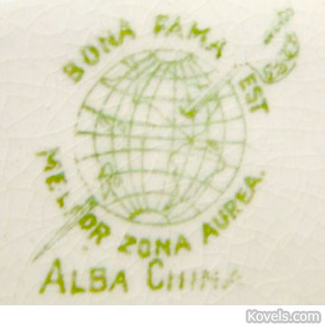 Alba China – Kovels