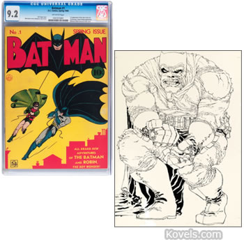 Batman Comic & Original Art to Auction in August - Kovels