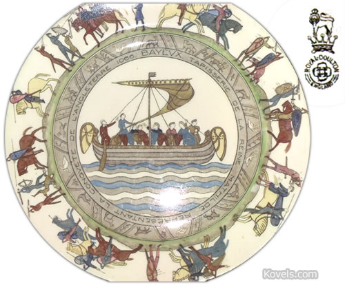 Bayeux Tapestry Plate - Kovels