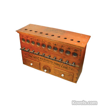 Store, Cabinet, Self-Weighing Shot Case, Oak, Vandergrift Mfg. Co ...