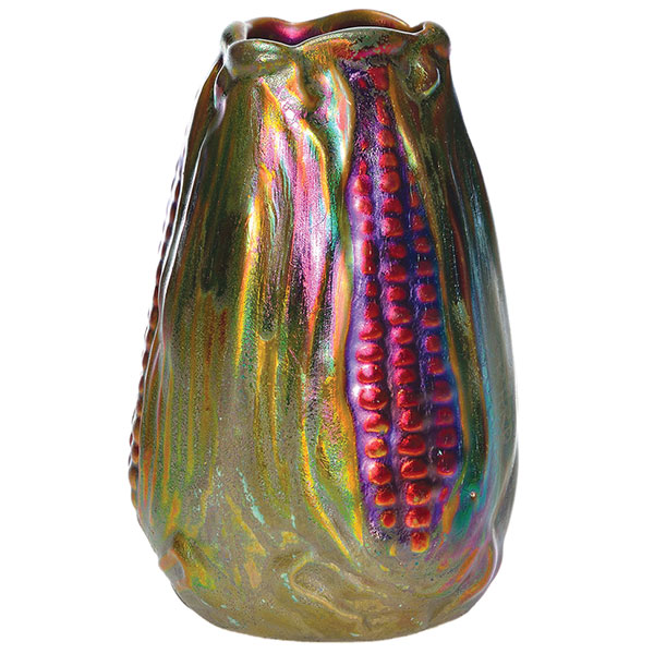 Weller Corn Vases – Kovels